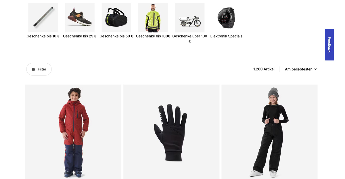 Decathlon: Online-Plattform mit neuen Funktionen | stores+shops