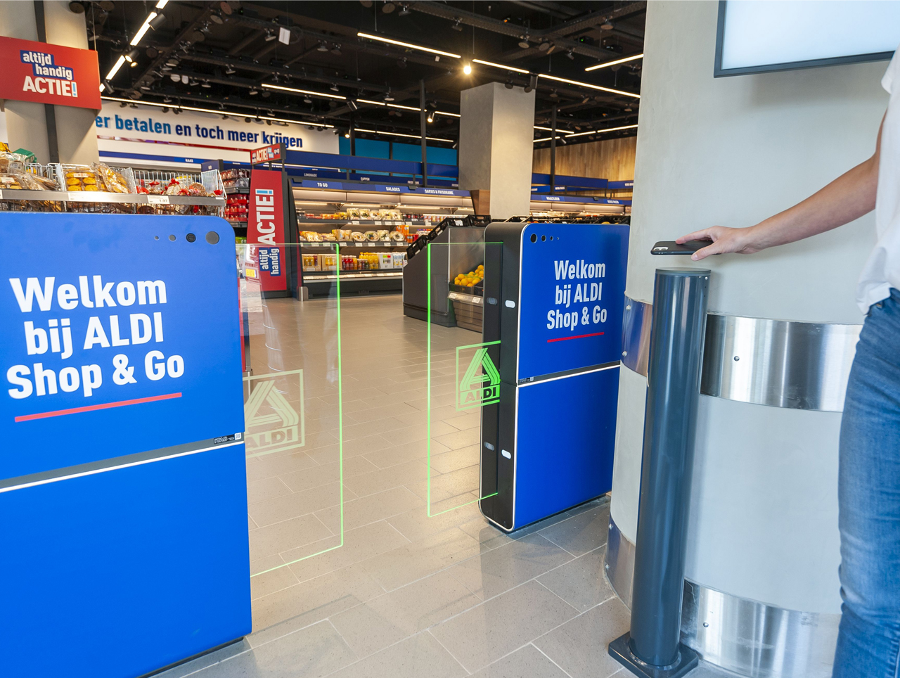 Kassenlos in Utrecht: Aldi Nord startet Shop & Go | stores+shops