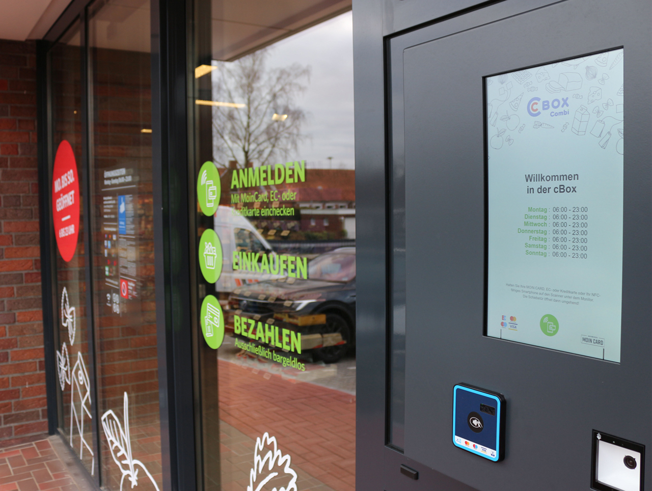 Autonom einkaufen in der „cBox" | stores+shops