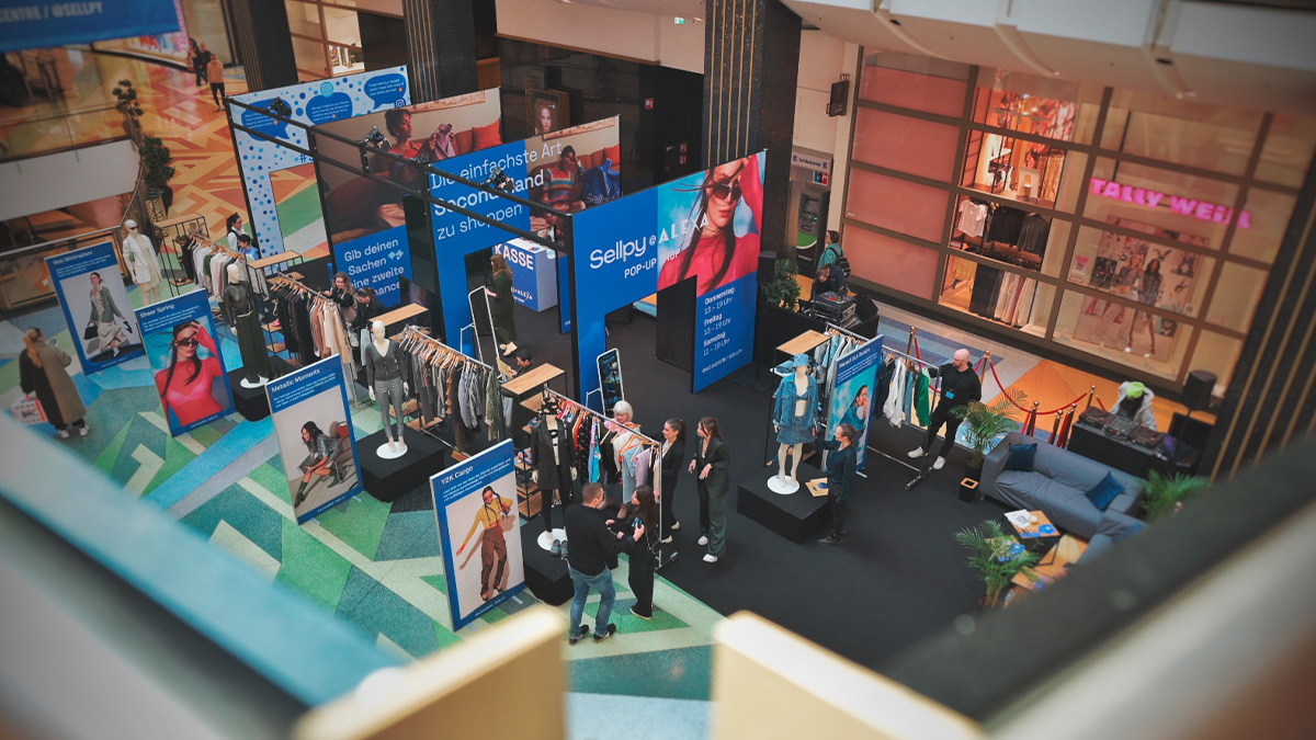 Pop-up-Store von Sellpy im Berliner Alexa eröffnet | stores+shops