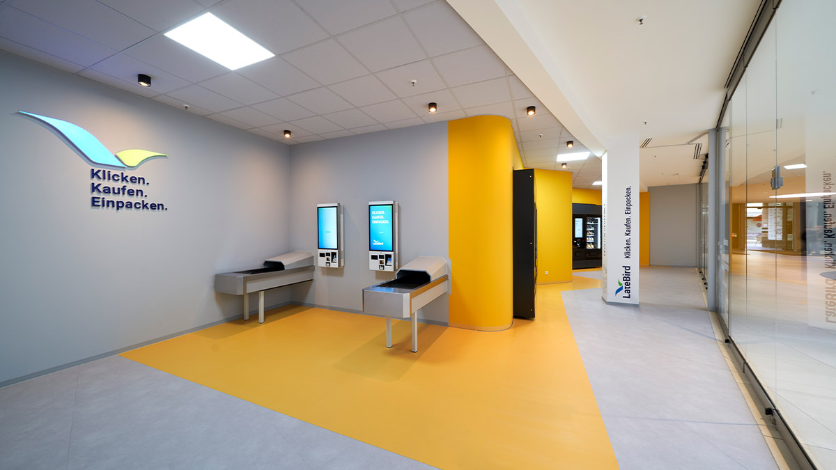 Late Birds erster vollautomatischer Inhouse-Supermarkt | stores+shops