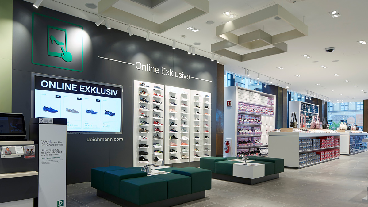 Deichmann eröffnet größten Flagship-Store | stores+shops
