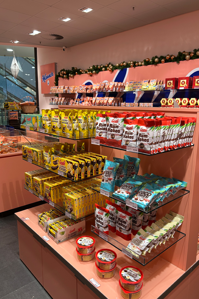 Manner: Von Österreich nach Ostdeutschland | stores+shops