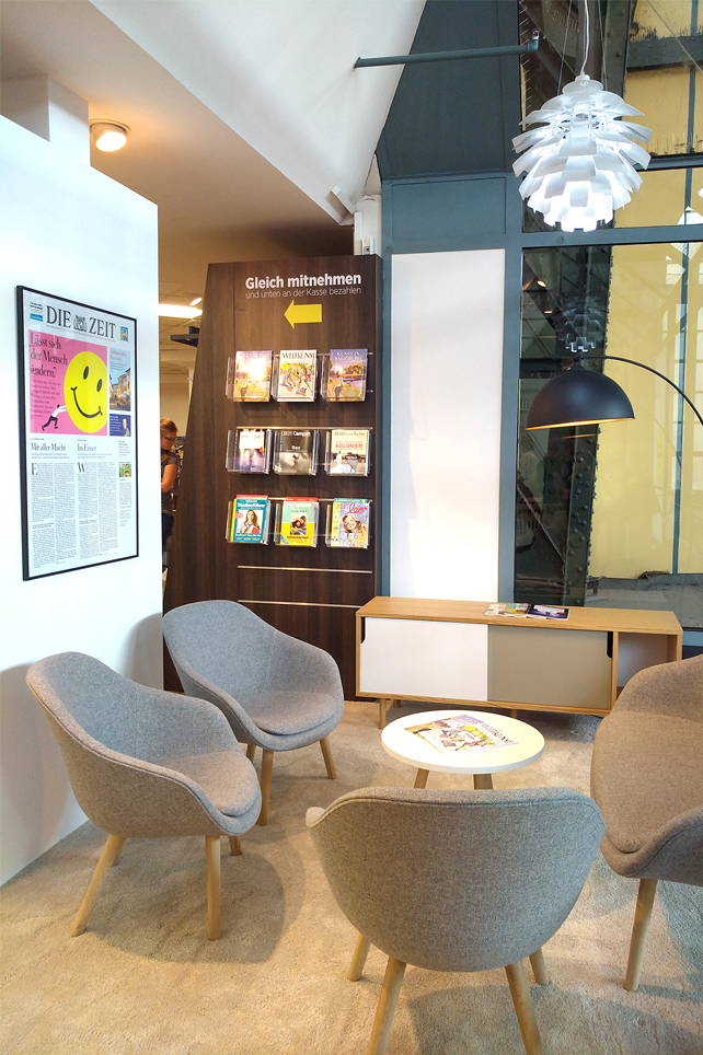 „ZEIT“-Salon im Hamburger Hauptbahnhof | stores+shops