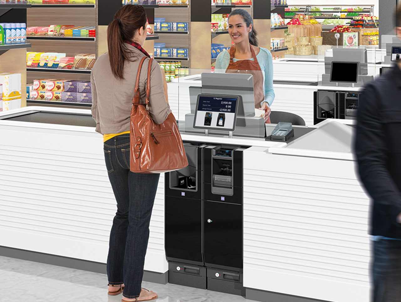 All-in-One: Cash Management mit CI-X von GLORY | stores+shops