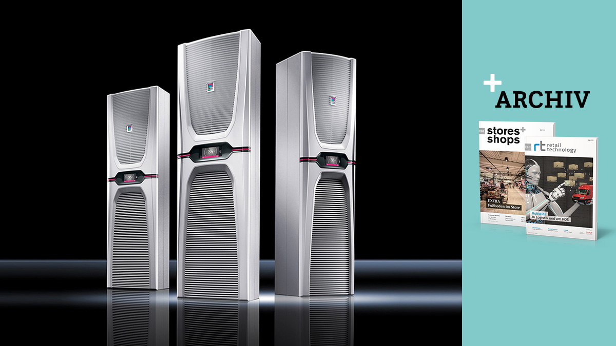 Rittal präsentiert Kühlgerät „Blue e+“ | stores+shops