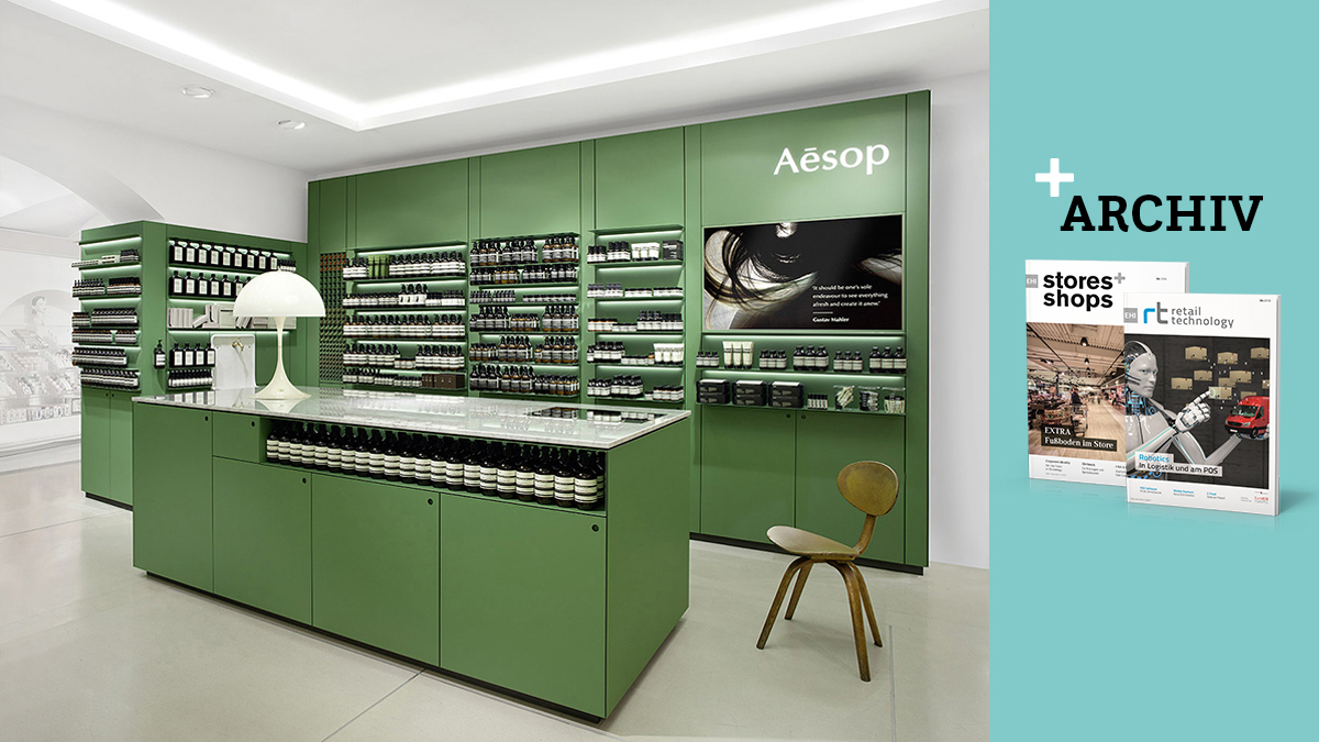 Aesop-Counter bei Ludwig Beck integriert | stores+shops