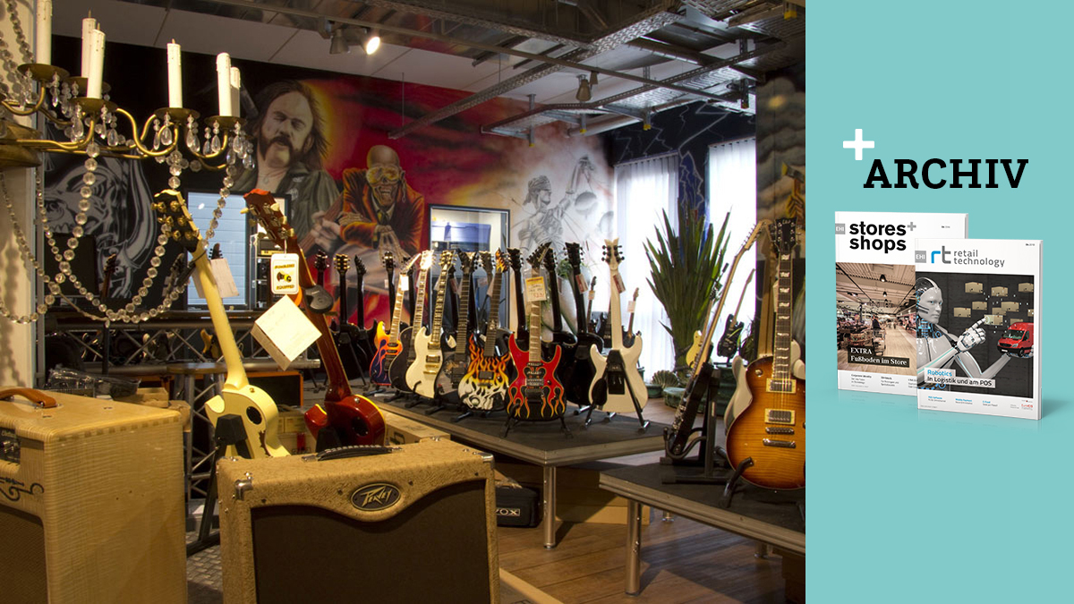 Multichannel-Logistik bei Music Store in Köln | stores+shops