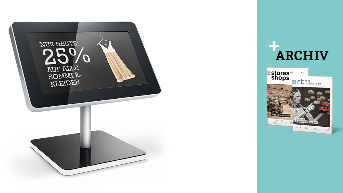 Acando-Lösung für digitale Werbeflächen erhältlich | stores+shops