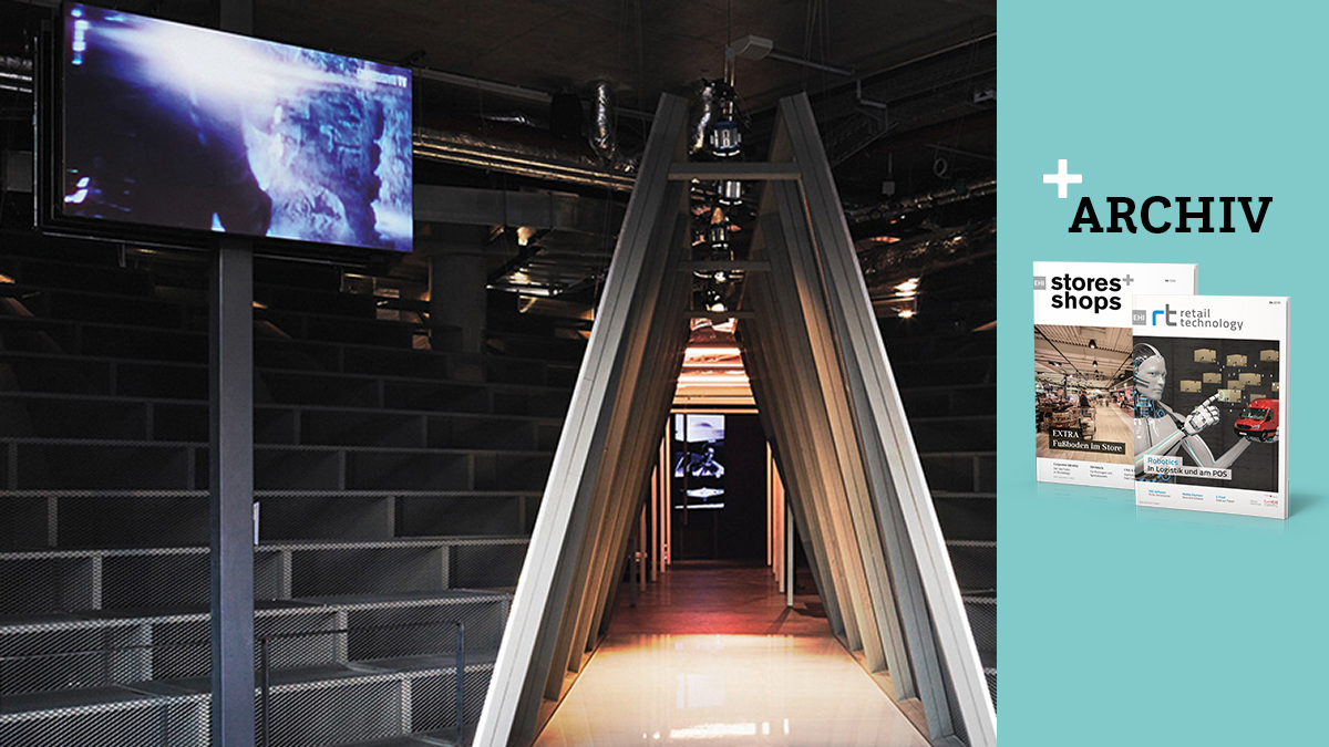 Der Store als Multimedia-Show | stores+shops