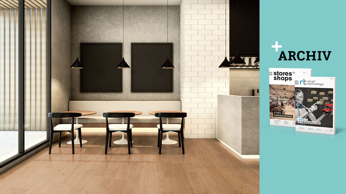 Neue Oberflächen­technologie für Böden | stores+shops