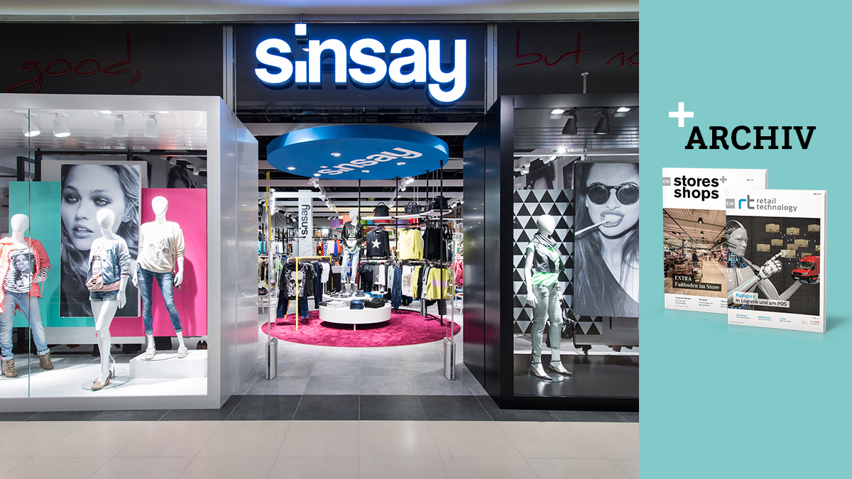 Sinsay macht mit emotionalem Konzept neugierig | stores+shops