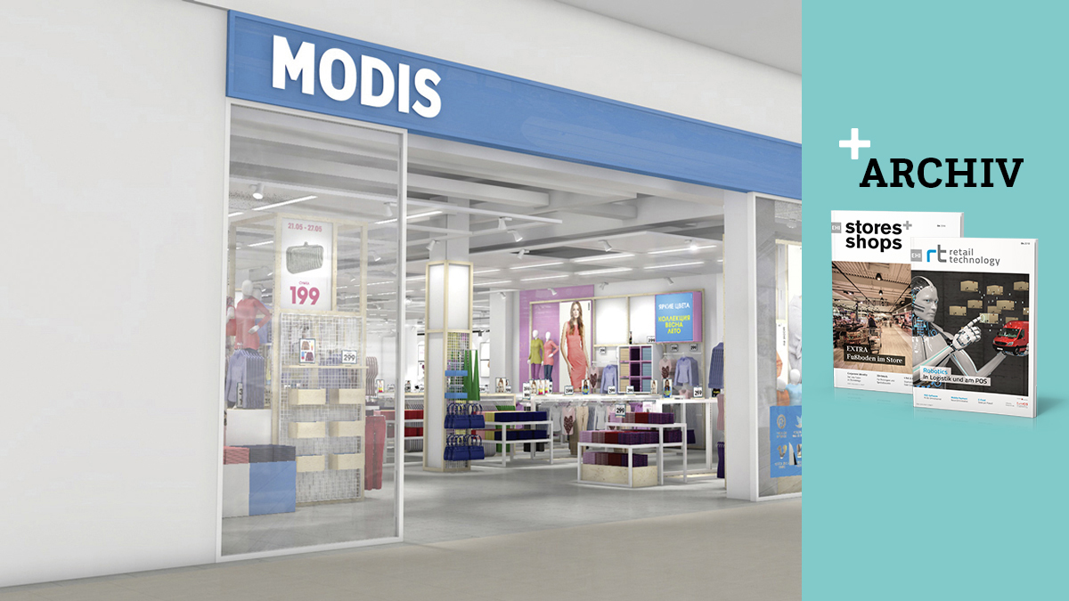 Modis entscheidet sich für Filial-Lösung von GK | stores+shops