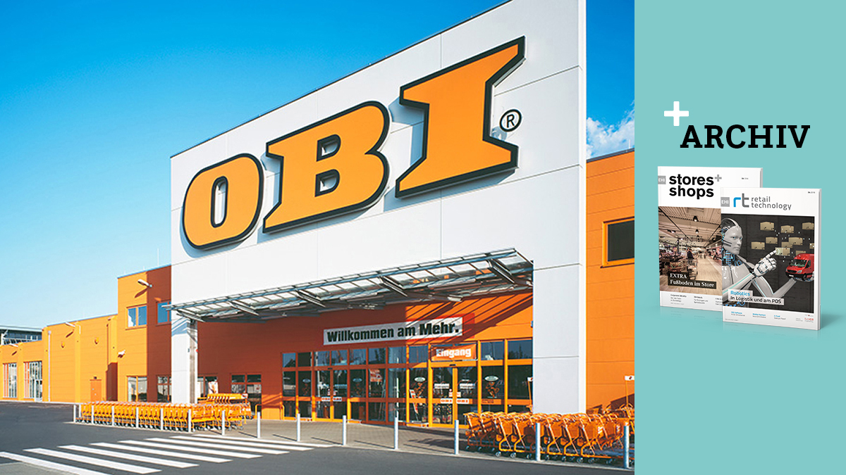 Obi: Hohe Einsparungen mit neuem Energiekonzept | stores+shops