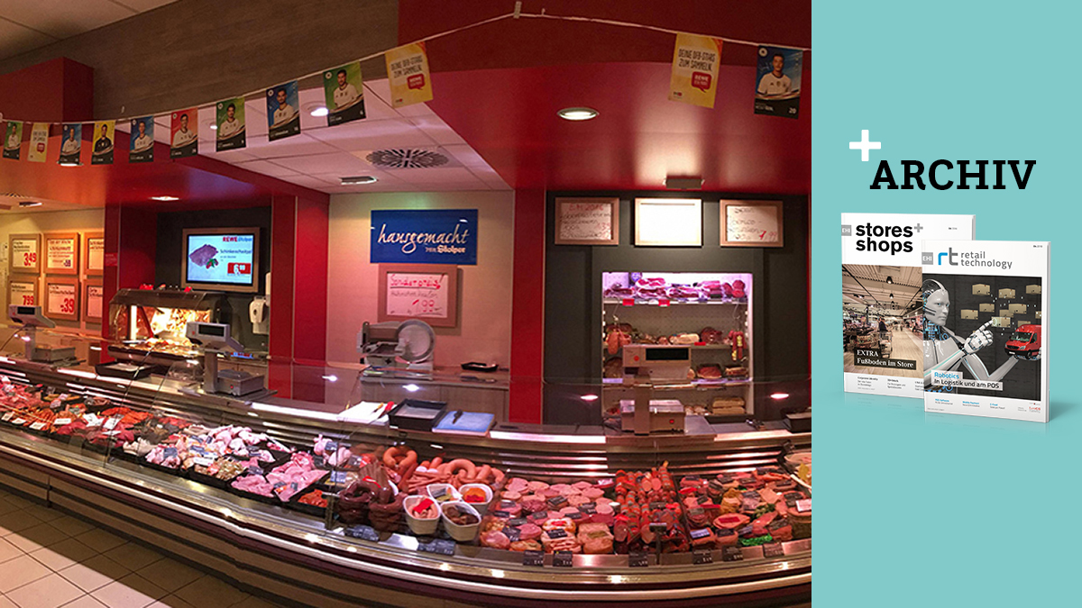 Rewe Stolper setzt auf Digital Signage am POS | stores+shops