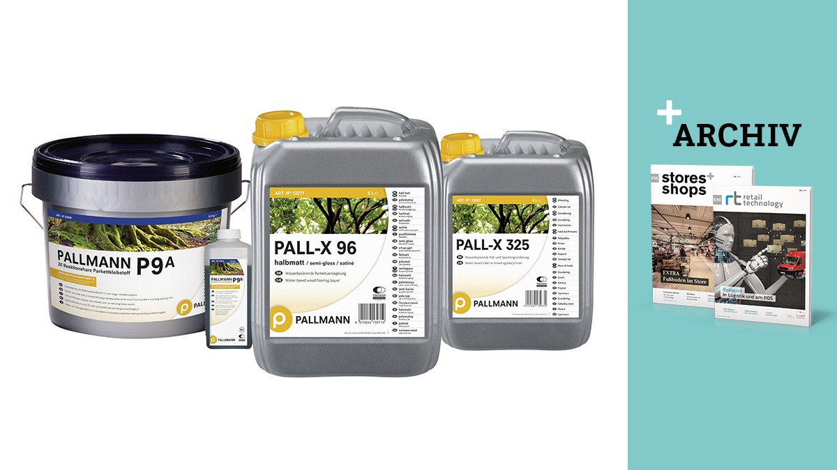 Pallmann begünstigt schnelles Parkett-Verlegen | stores+shops