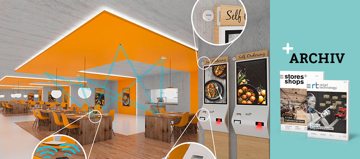 Draußen GPS, im Store PLS | stores+shops