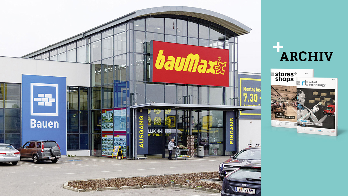 Baumax hat digital-realen Markt in Tulln eröffnet | stores+shops