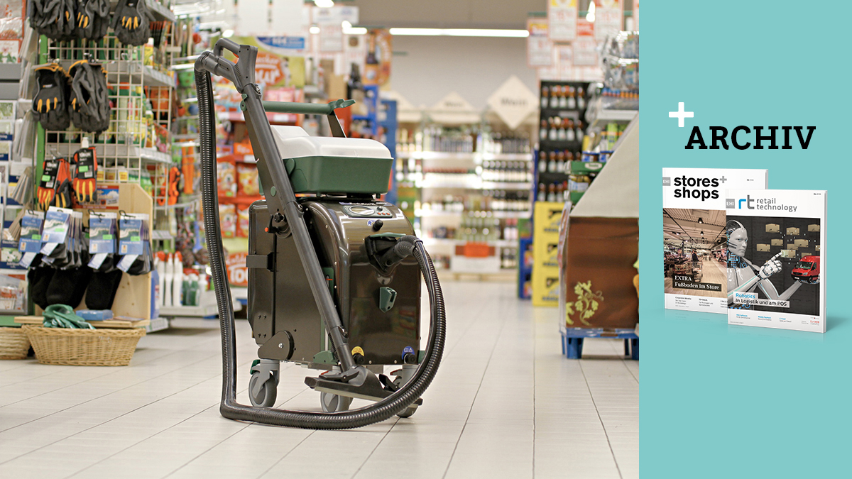 Beam liefert Gerät zur Verkaufsraum-Reinigung | stores+shops