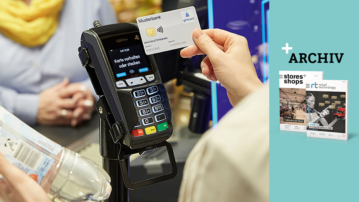 Die Girocard wird kontaktlos | stores+shops