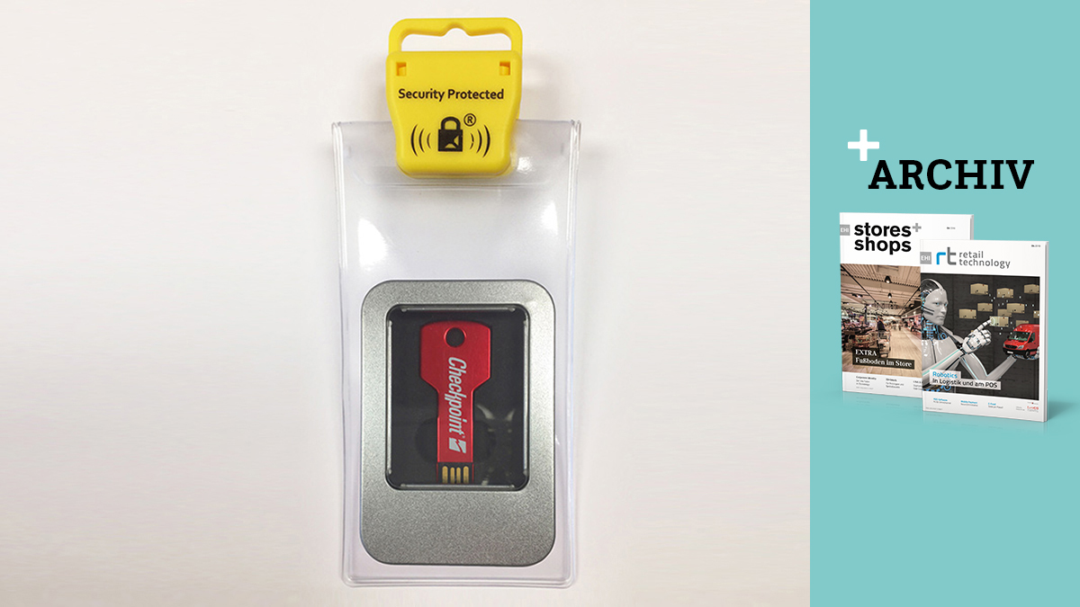 Checkpoint Systems optimiert „AutoPeg“-Etikett | stores+shops