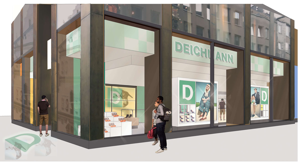 Deichmann plant neuen Flagshipstore in München | stores+shops