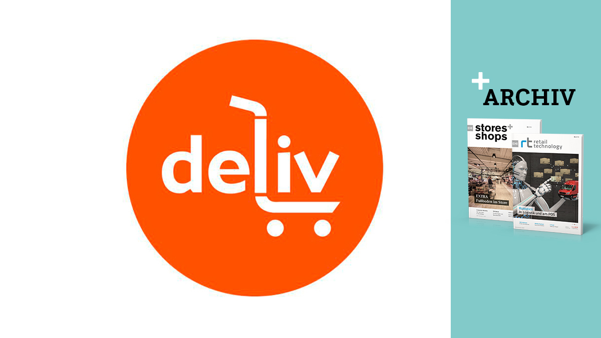 Deliv: Same-Day-Delivery mit Lebensmitteln | stores+shops