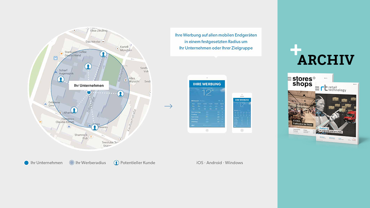 Mobalo bringt Werbung gezielt auf Smartphones | stores+shops