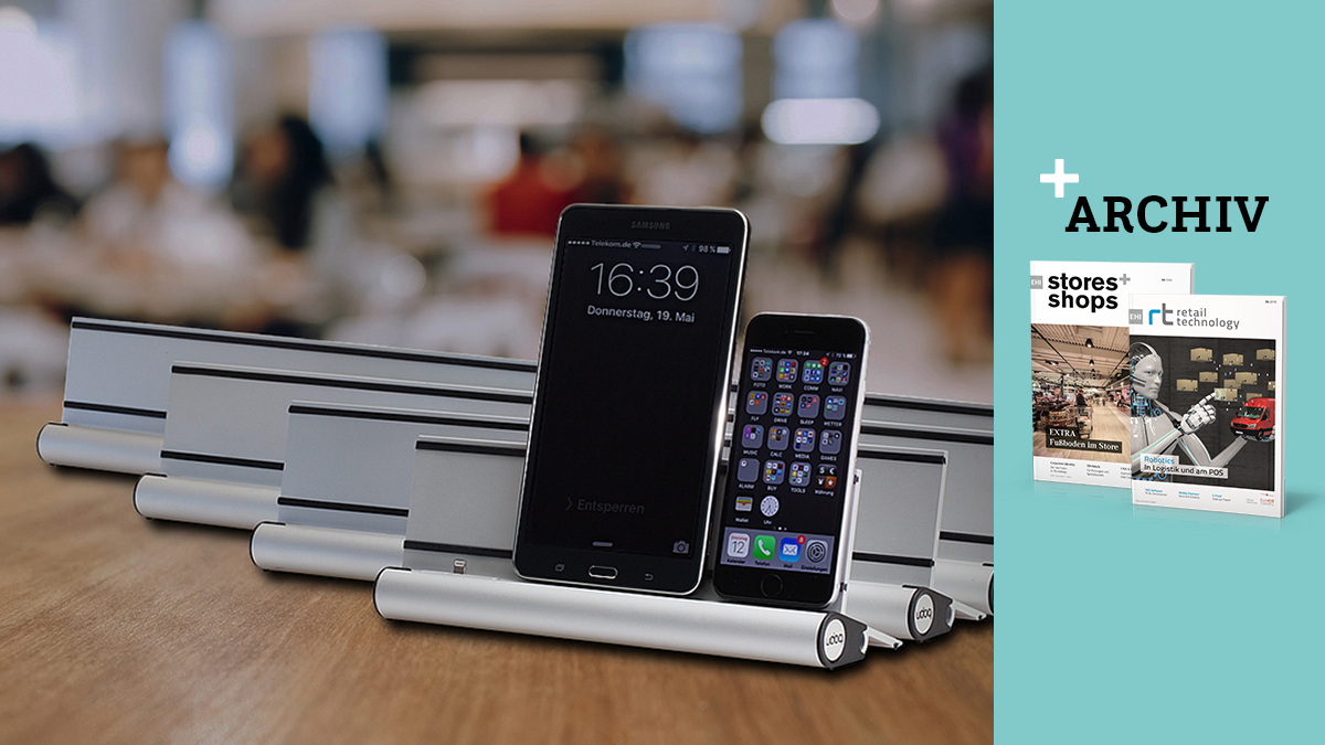 Universelle Ladestation | stores+shops