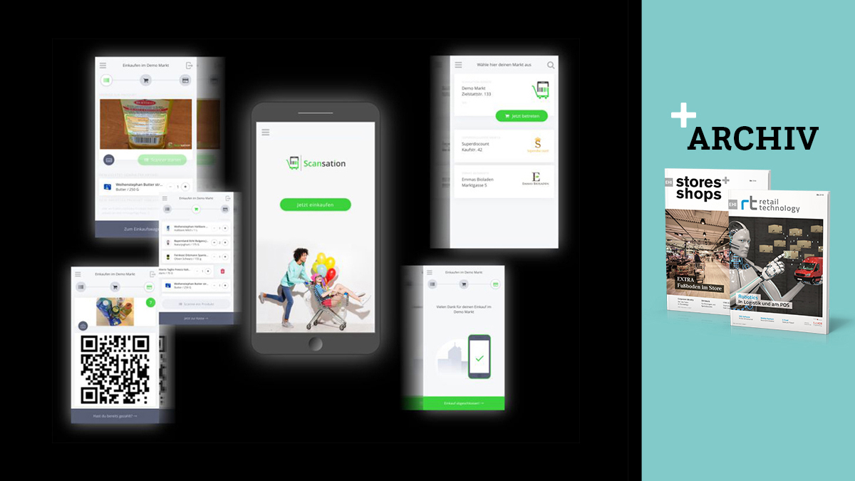Mobile-Self-Scanning bei Edeka Isargärten | stores+shops