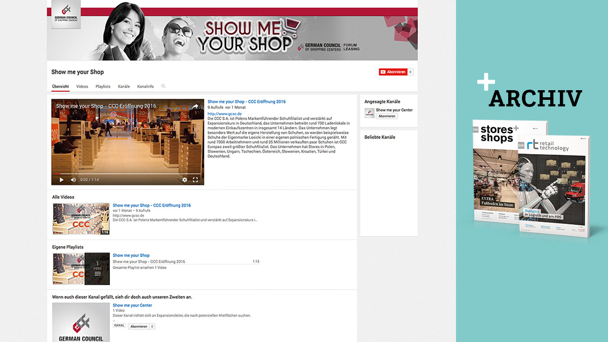 Going Youtube | stores+shops