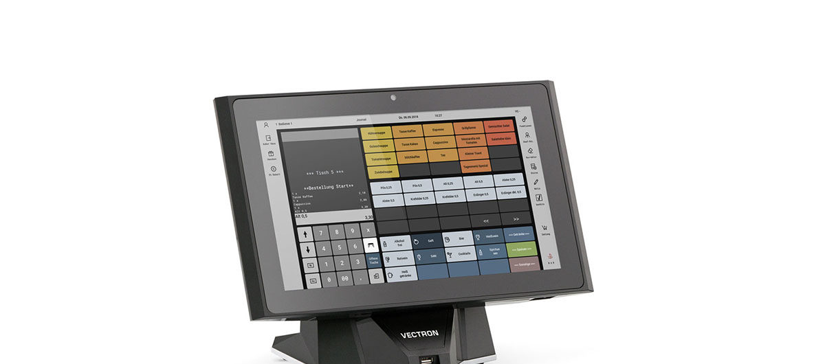 Vectron launcht Touchkasse mit Widescreen | stores+shops