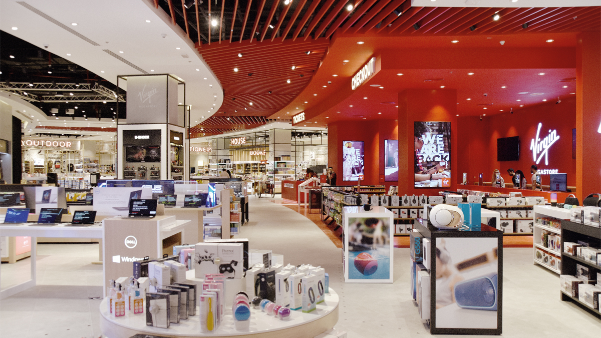 Virgin Megastore: Jede Abteilung ein eigener Look | stores+shops