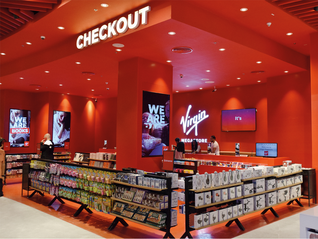 Virgin Megastore: Jede Abteilung ein eigener Look | stores+shops
